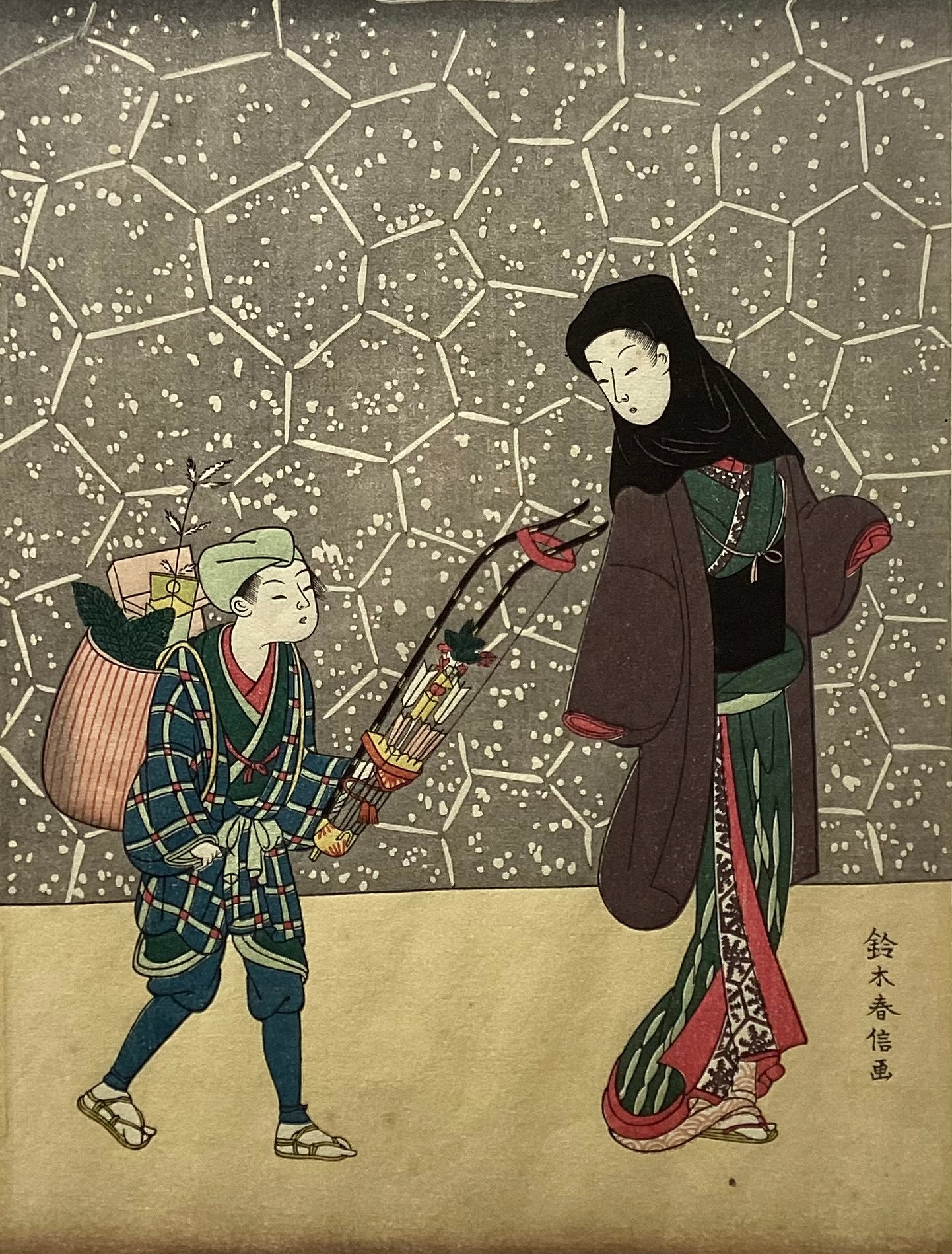 Suzuki Harunobu Ukiyoe Japanese woodblock print – curve-arts