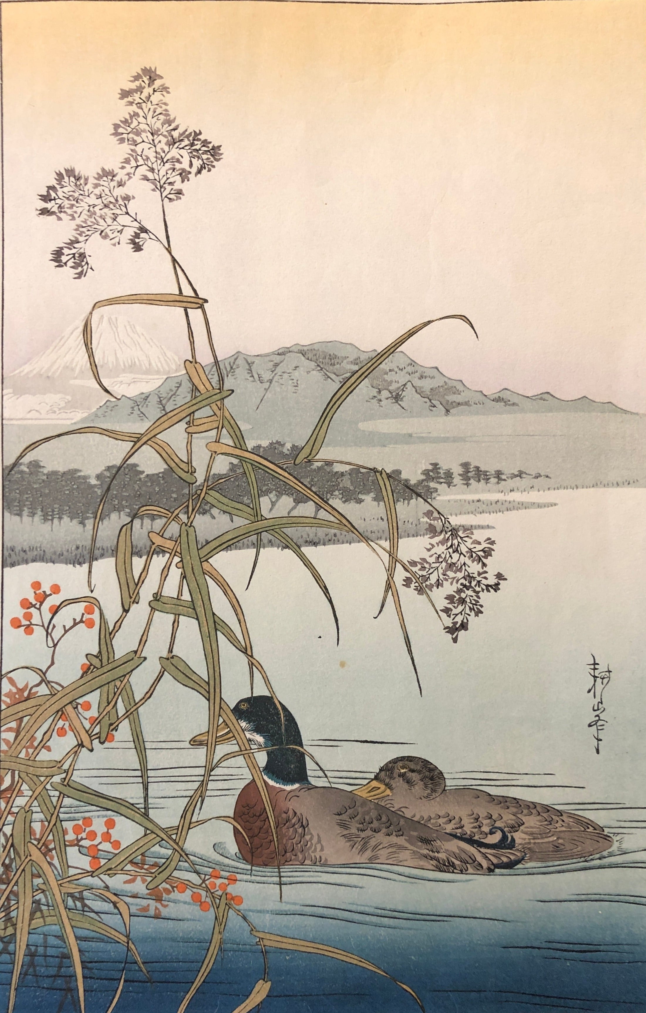 Shoda Koho hanga Japanese woodblock print woodcut Shinhanga ukiyoe ...